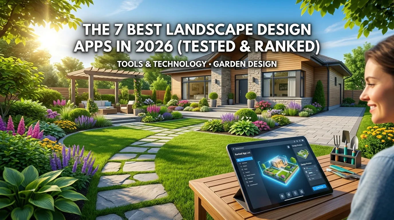 The 7 Best Landscape Design Apps in 2026 (Tested & Ranked) — Yardcast Blog