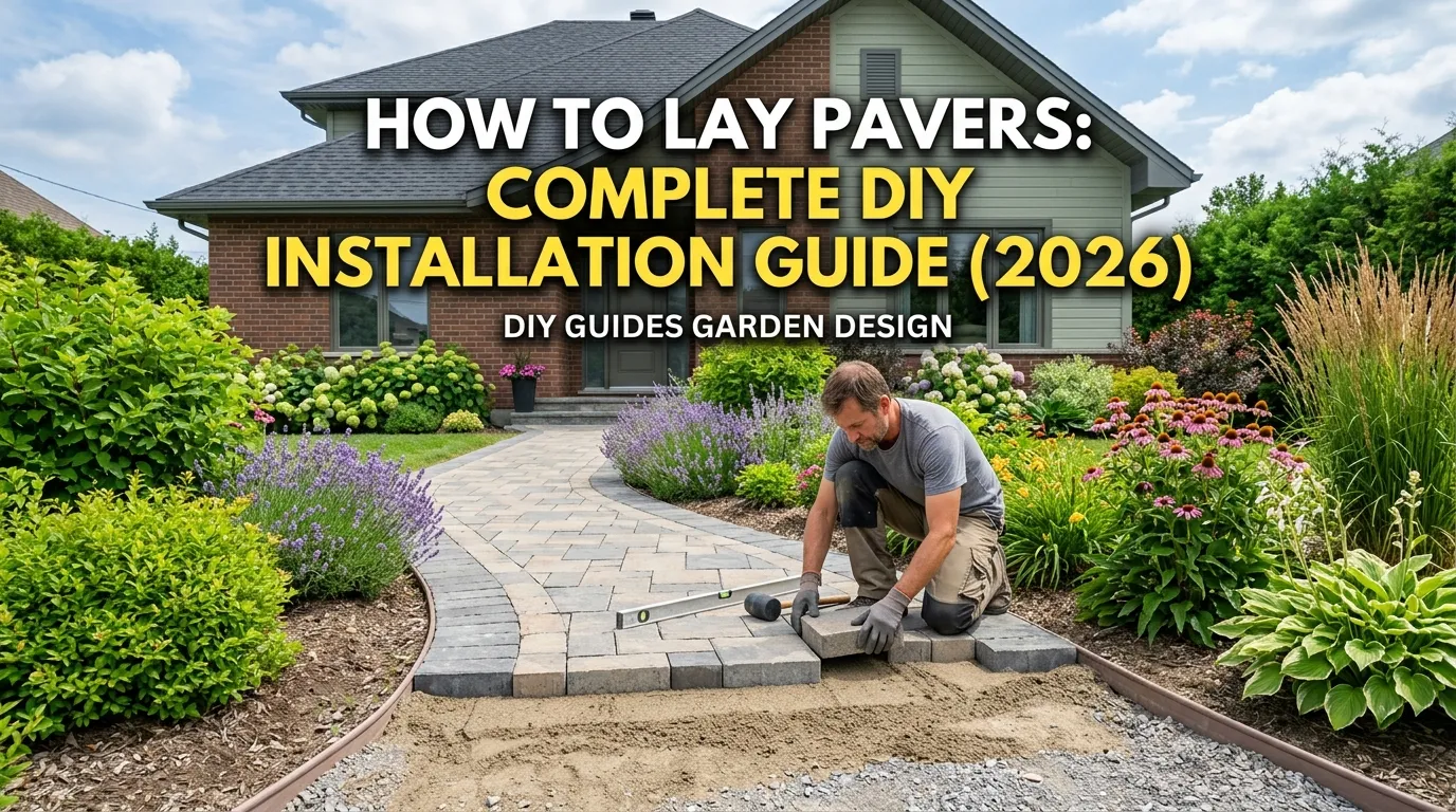 How to Lay Pavers: Complete DIY Installation Guide (2026) — Yardcast Blog
